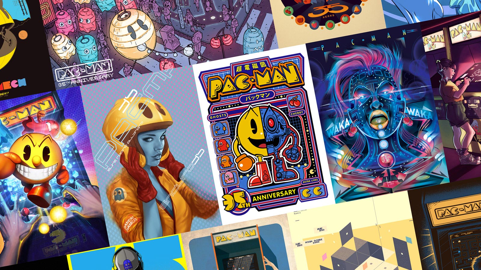 Pac Man Art (London Creative Design and Digital Agency)
